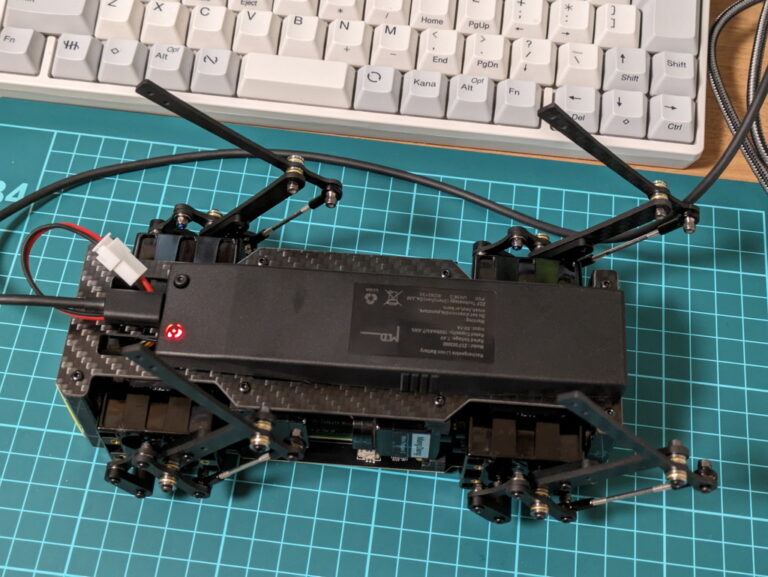 Mini Pupper 2 を組み立ててみました (6) 動作確認 - きょうのかんぱぱ